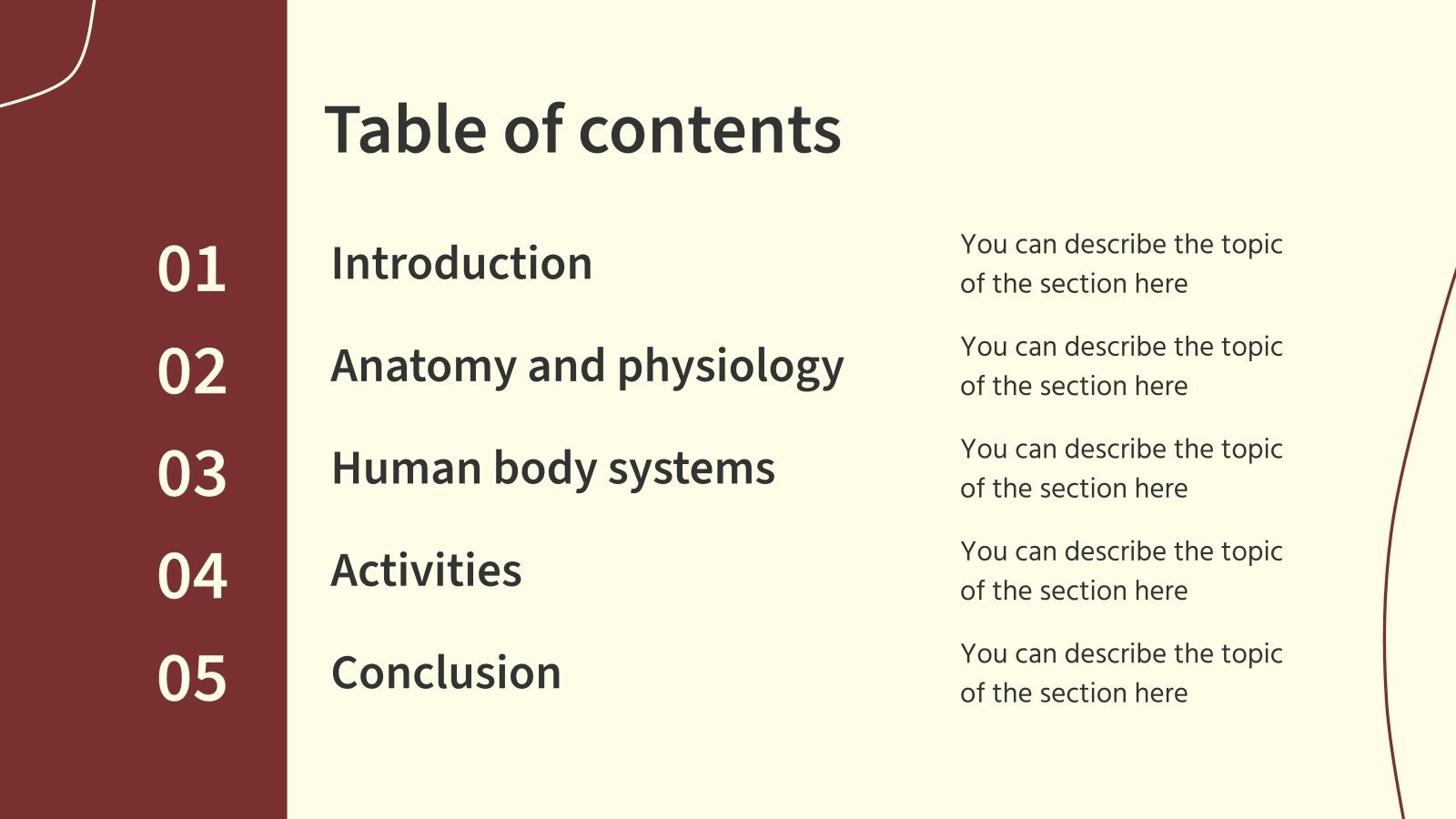 Human Anatomy and Physiology - Biology - 9th Grade