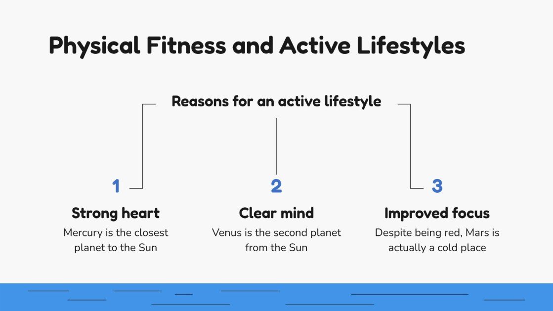 Physical Fitness and Active Lifestyles Infographics