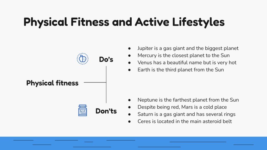 Physical Fitness and Active Lifestyles Infographics