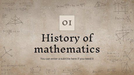 History of Mathematics - Bachelor of Arts in Mathematics