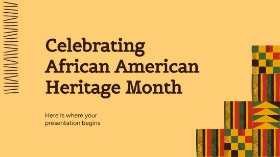 Free templates about African Americans for Google Slides & PPT