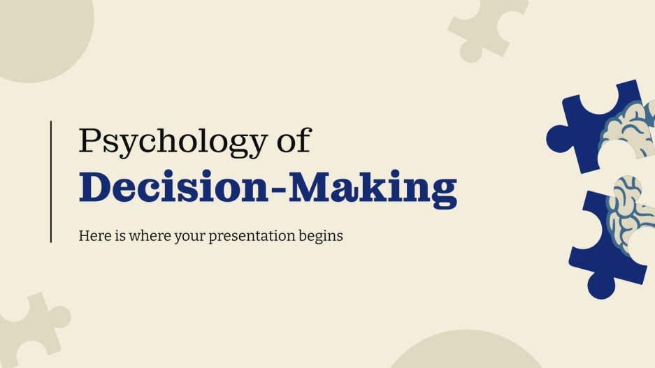 Plantillas gratis de Psicología para Google Slides y PowerPoint