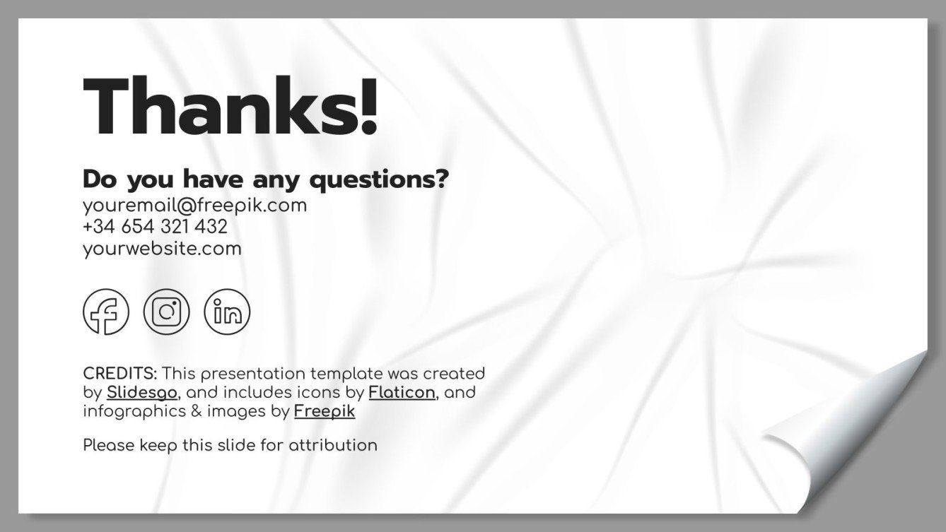 Folded Pages Business Basic Template