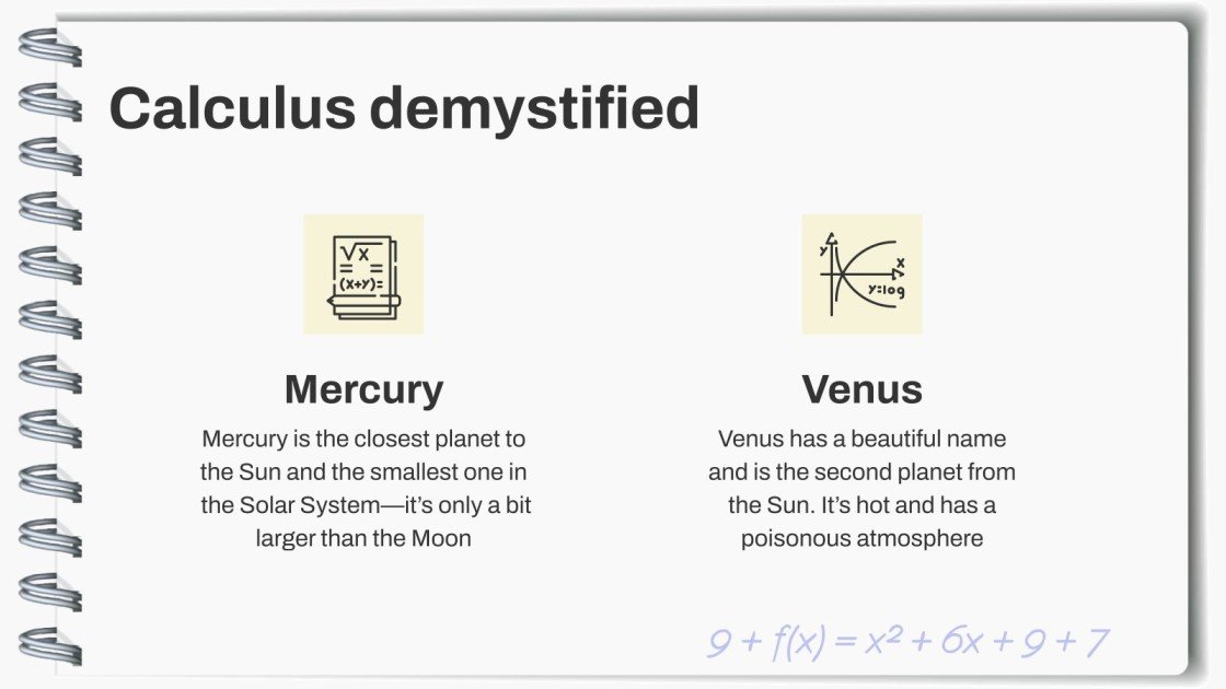 Calculus: Differentiation - Math - 11th grade Presentation