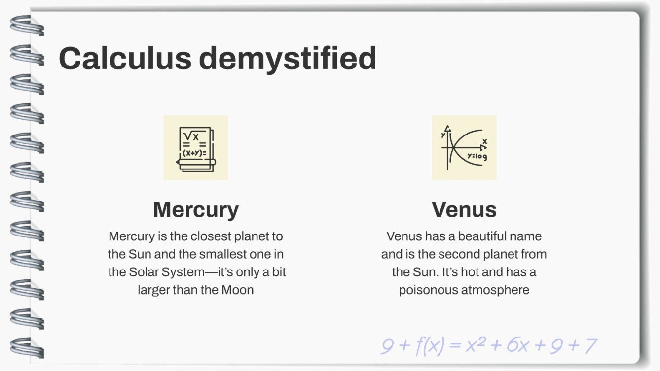 Calculus: Differentiation - Math - 11th grade Presentation