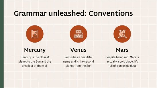 Grammar and Conventions - Language Arts - 9th Grade