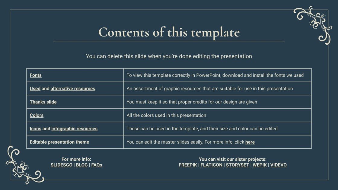 Vintage Classy Style Agency Presentation