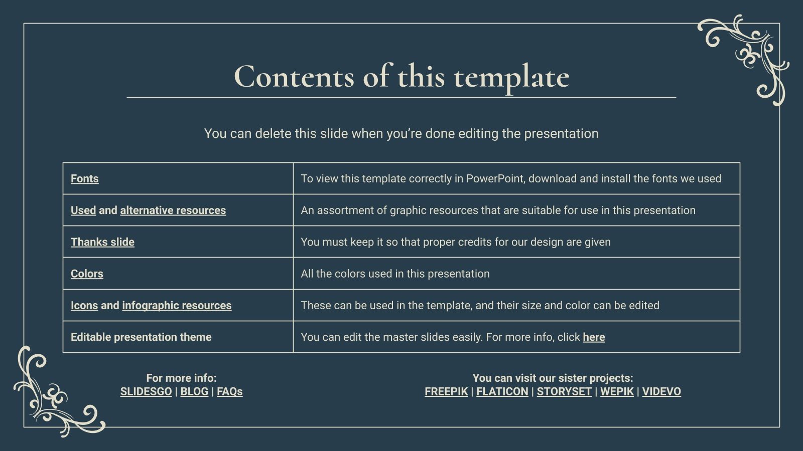 Vintage Classy Style Agency Presentation