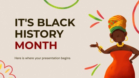 Free Google Slides & PPT Template for Black History Month