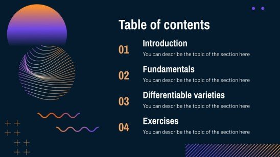 Differential Geometry - Master of Science in Mathematics