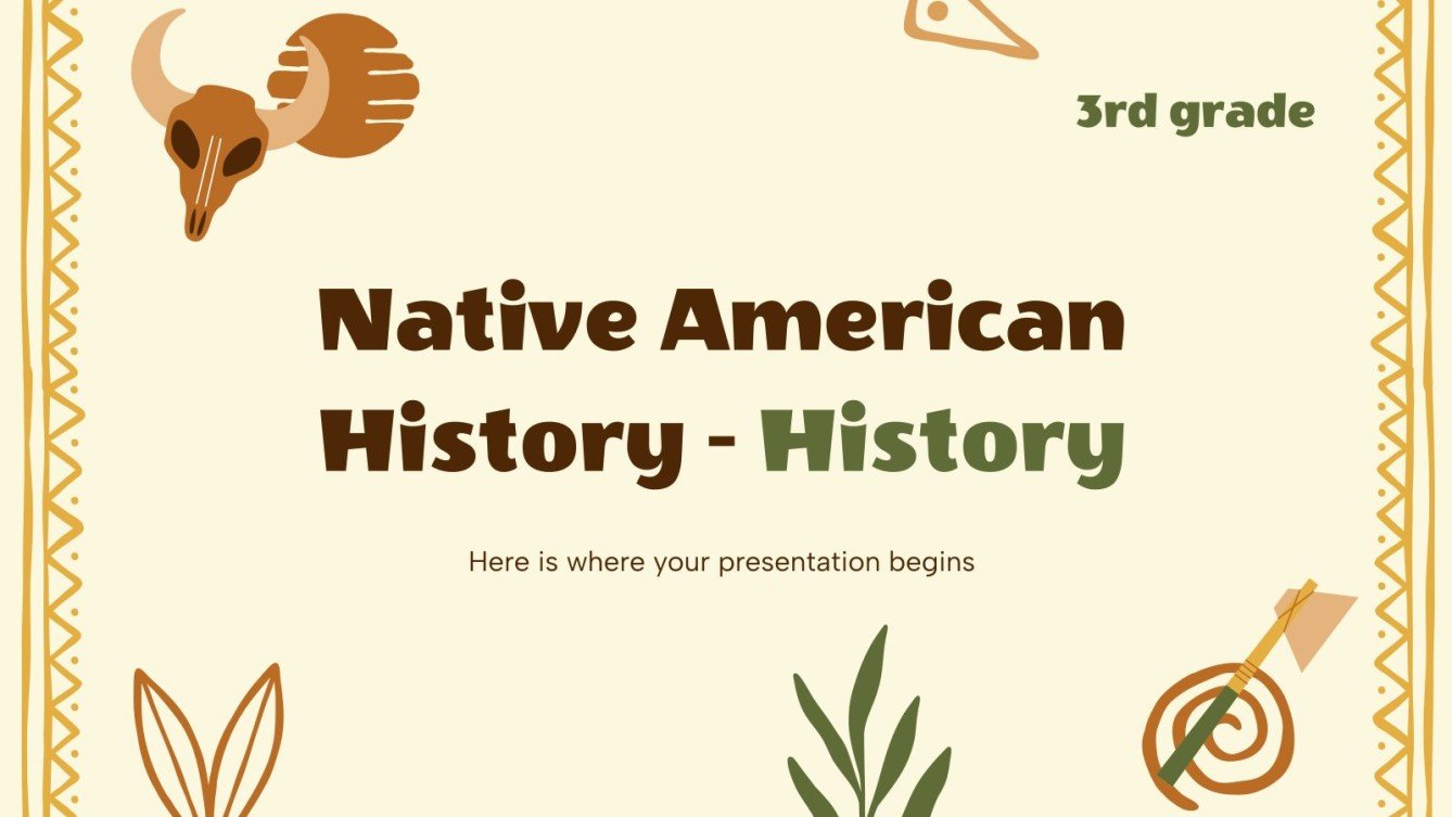 Native American History - History - 3rd Grade Presentation