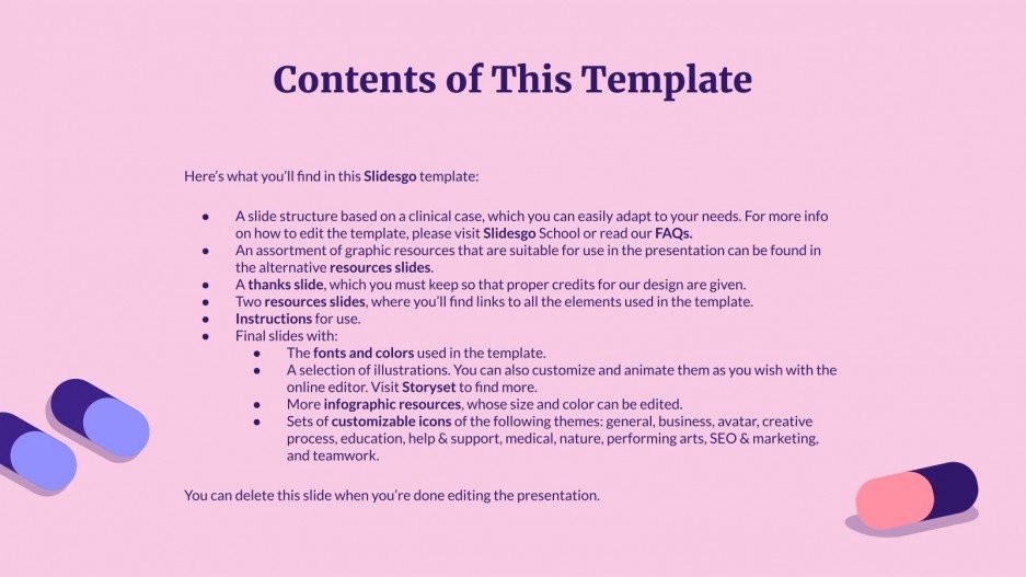 Breast Cancer Case Google Slides and PowerPoint Template