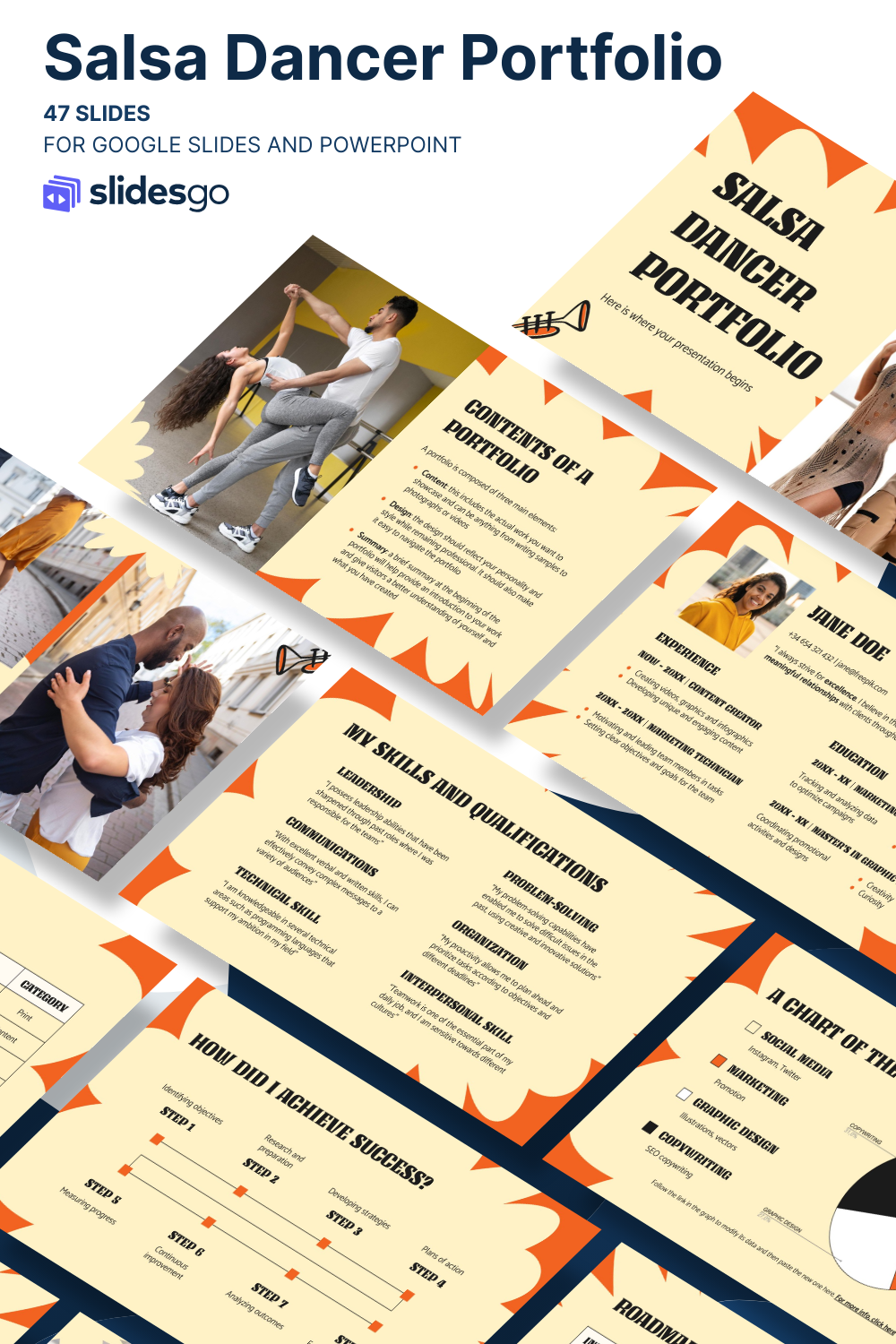 Salsa Dancer Portfolio Presentation