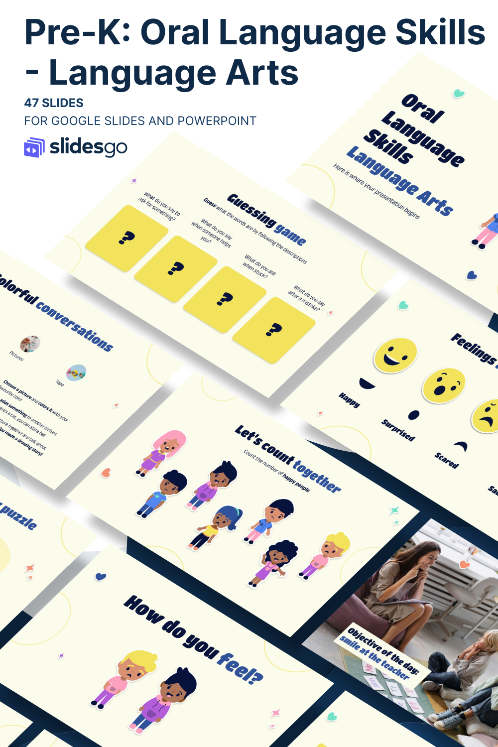 Oral Language Skills - Language Arts - Pre-K Presentation