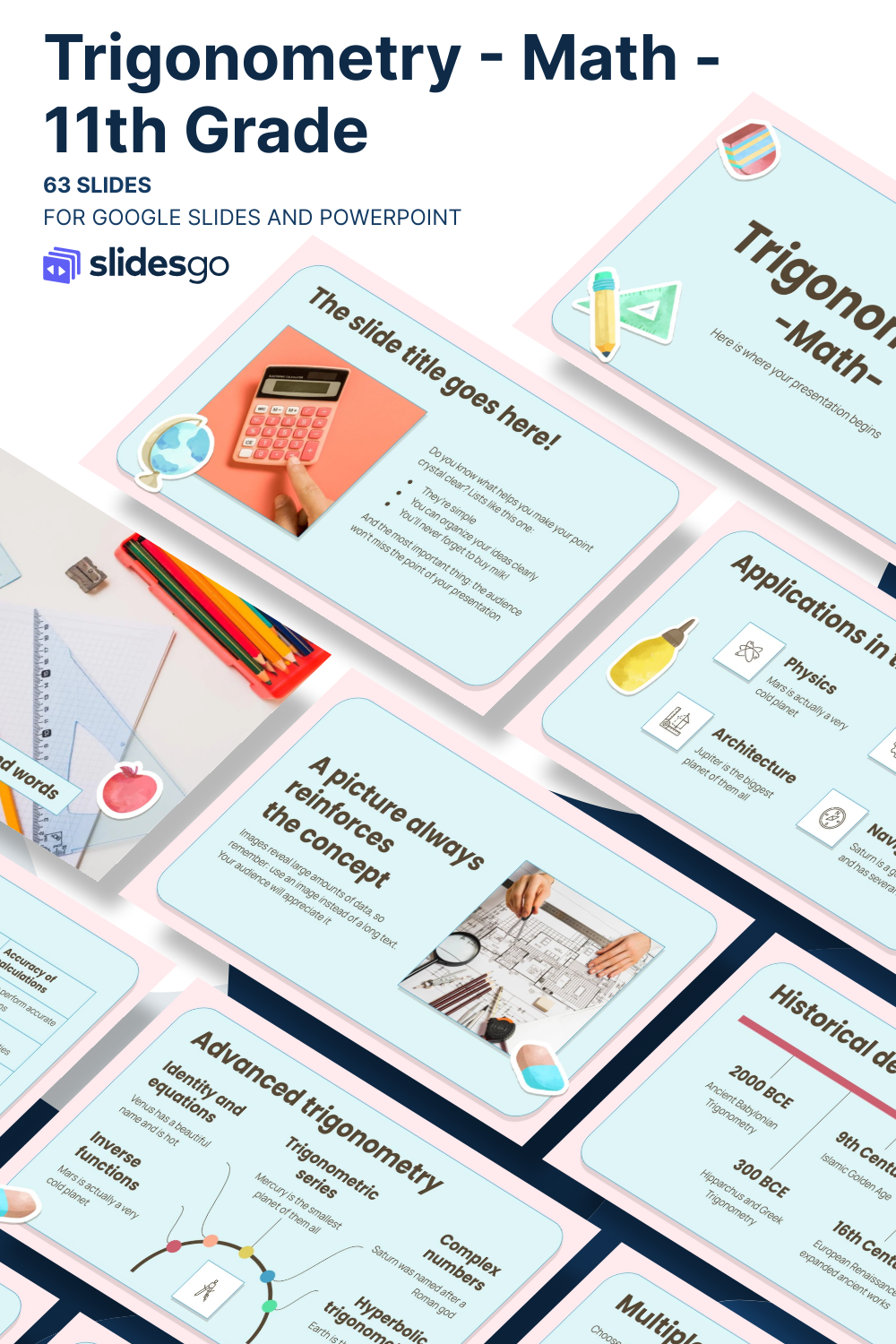 Trigonometry - Math - 11th Grade Presentation