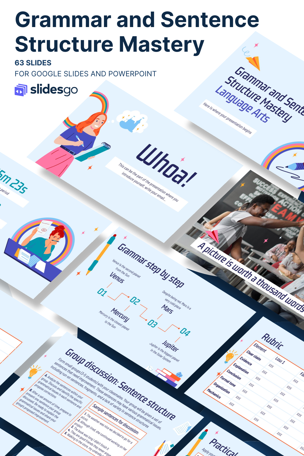 Grammar and Sentence Structure Mastery - 6th Grade