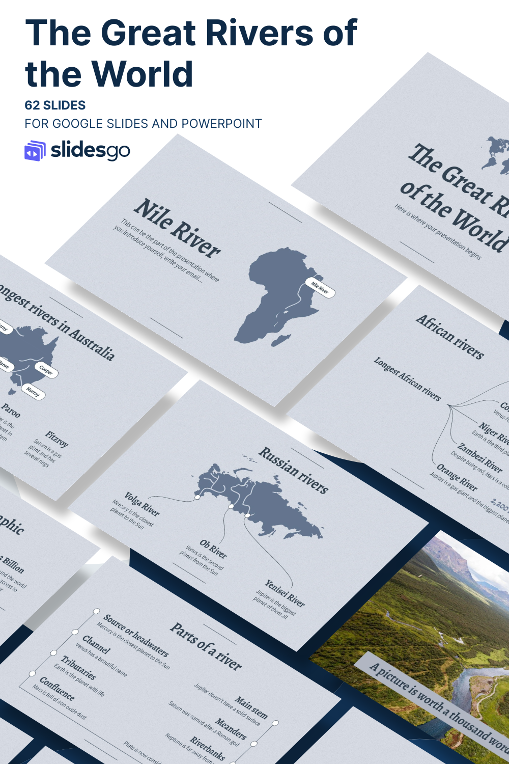 The Great Rivers of the World Presentation