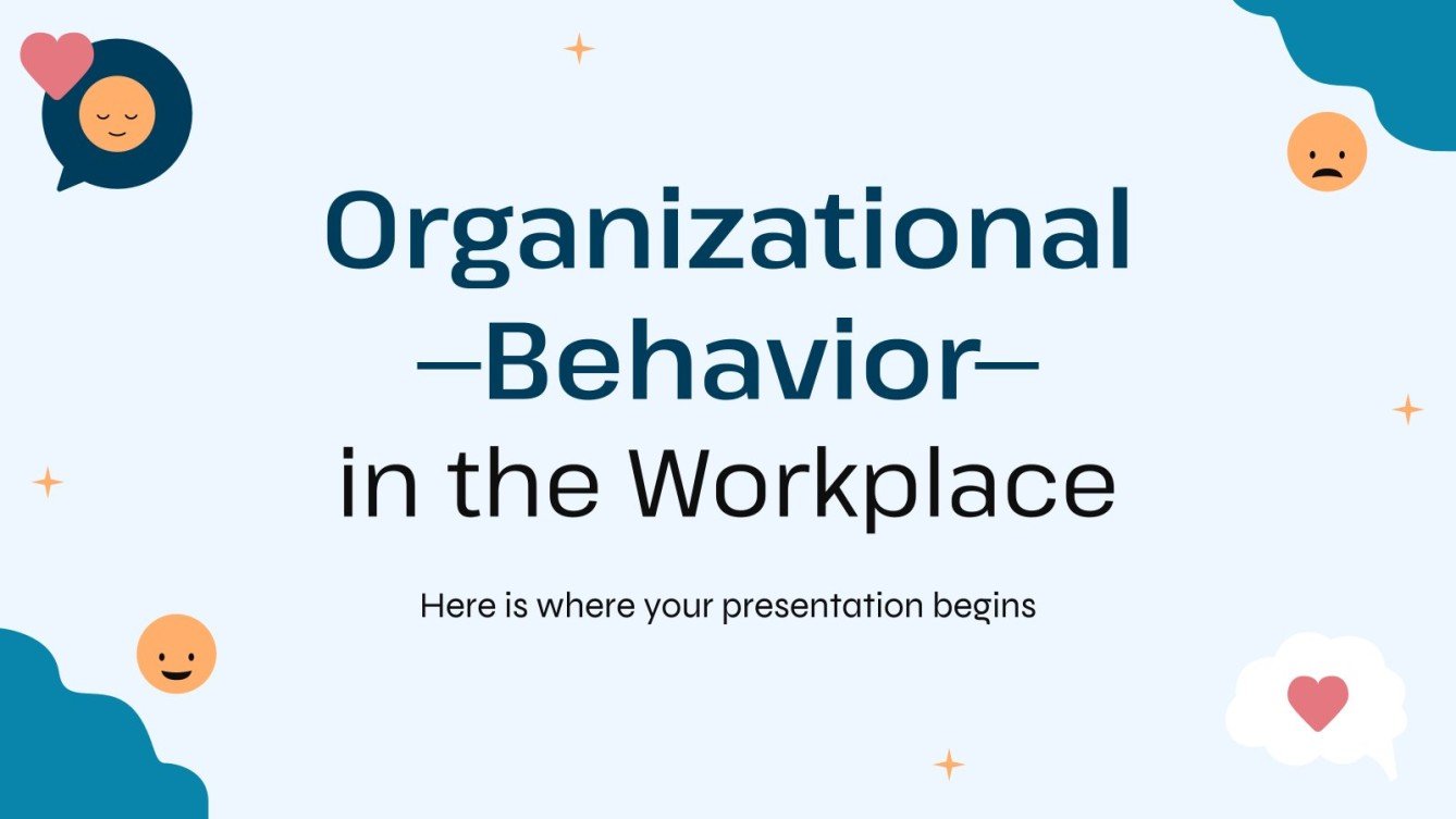Organizational Behavior in the Workplace Presentation