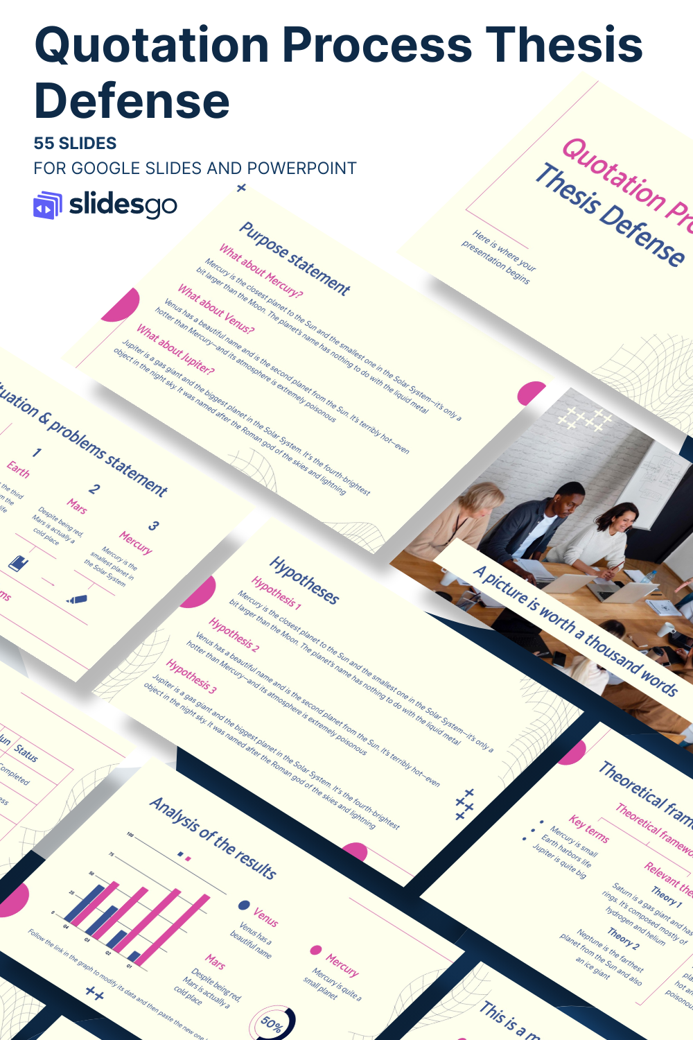 Quotation Process Thesis Defense Presentation