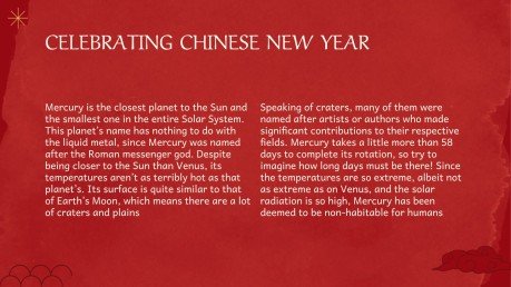 Dragon Theme for Chinese New Year Presentation