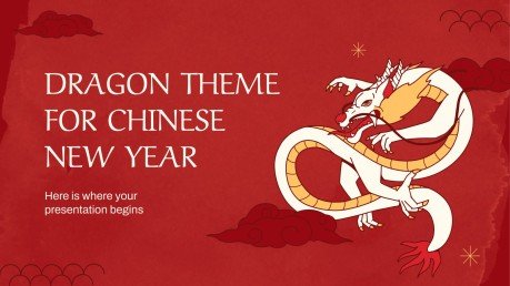 Free Google Slides and PPT Templates with Dragons