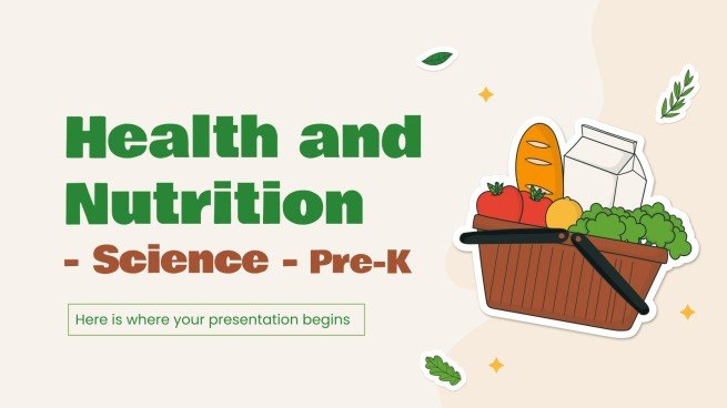 Santé et nutrition - Science - Maternelle