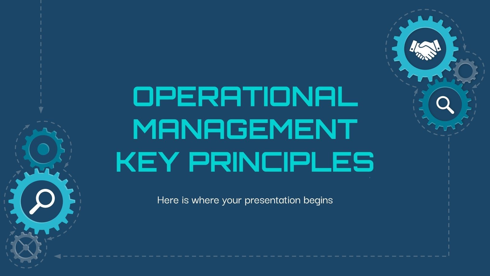 Operational Management Key Principles Presentation