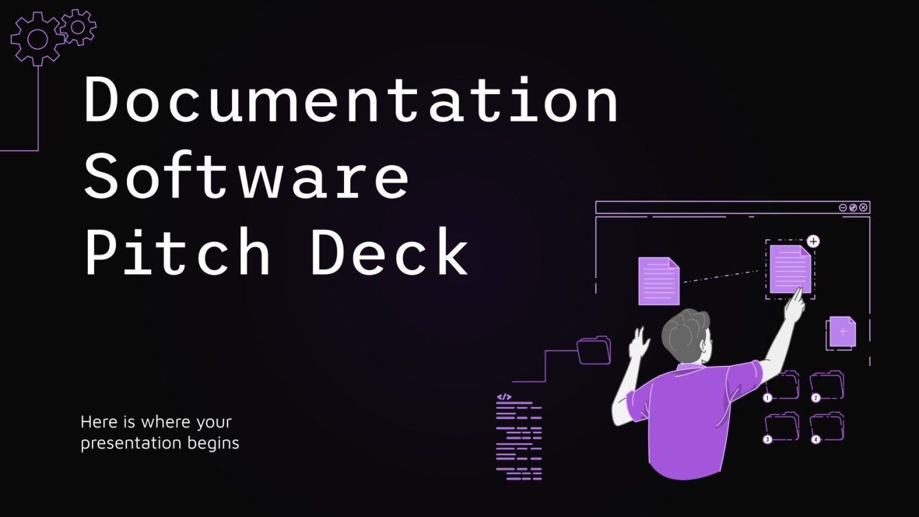 Documentation Software Pitch Deck Presentation