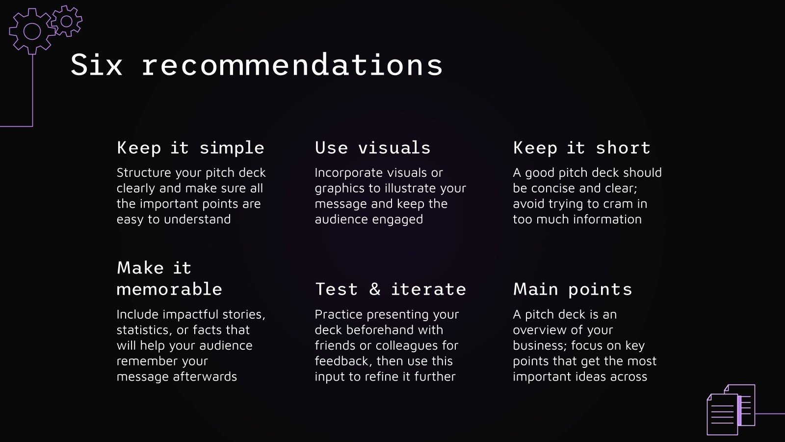 Documentation Software Pitch Deck Presentation