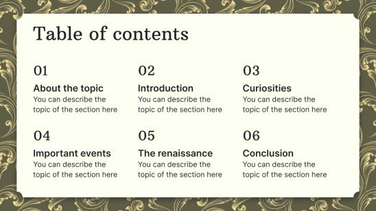 The Renaissance and Reformation Presentation