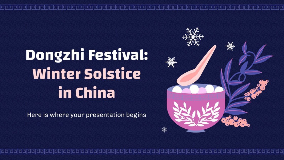 Dongzhi Festival: Winter Solstice in China Presentation