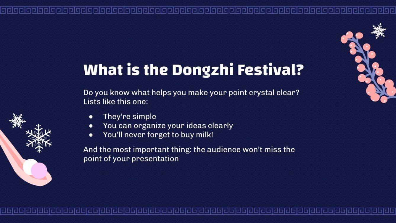 Dongzhi Festival: Winter Solstice in China Presentation