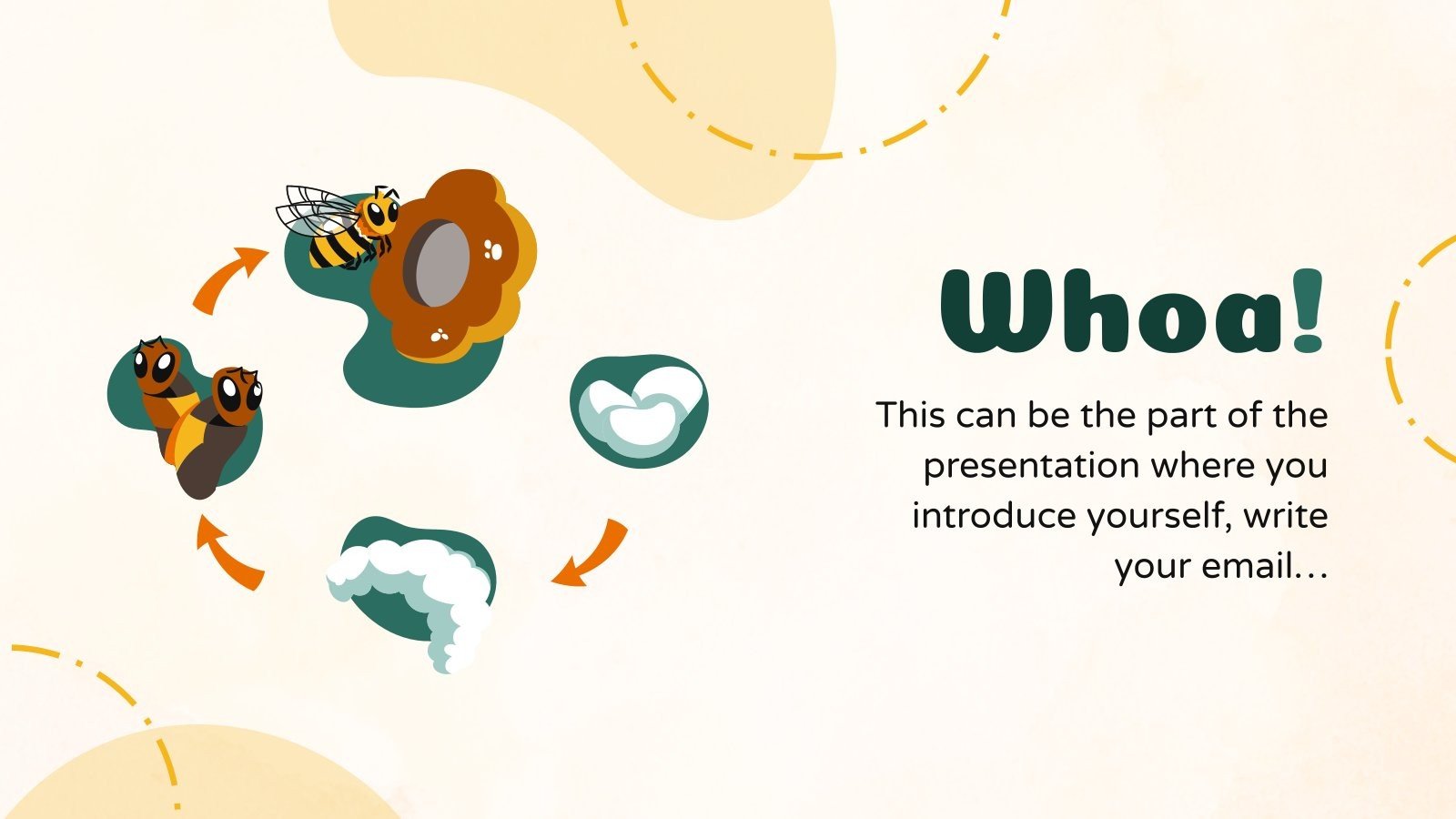 Biological Life Cycle Theme for Elementary Presentation