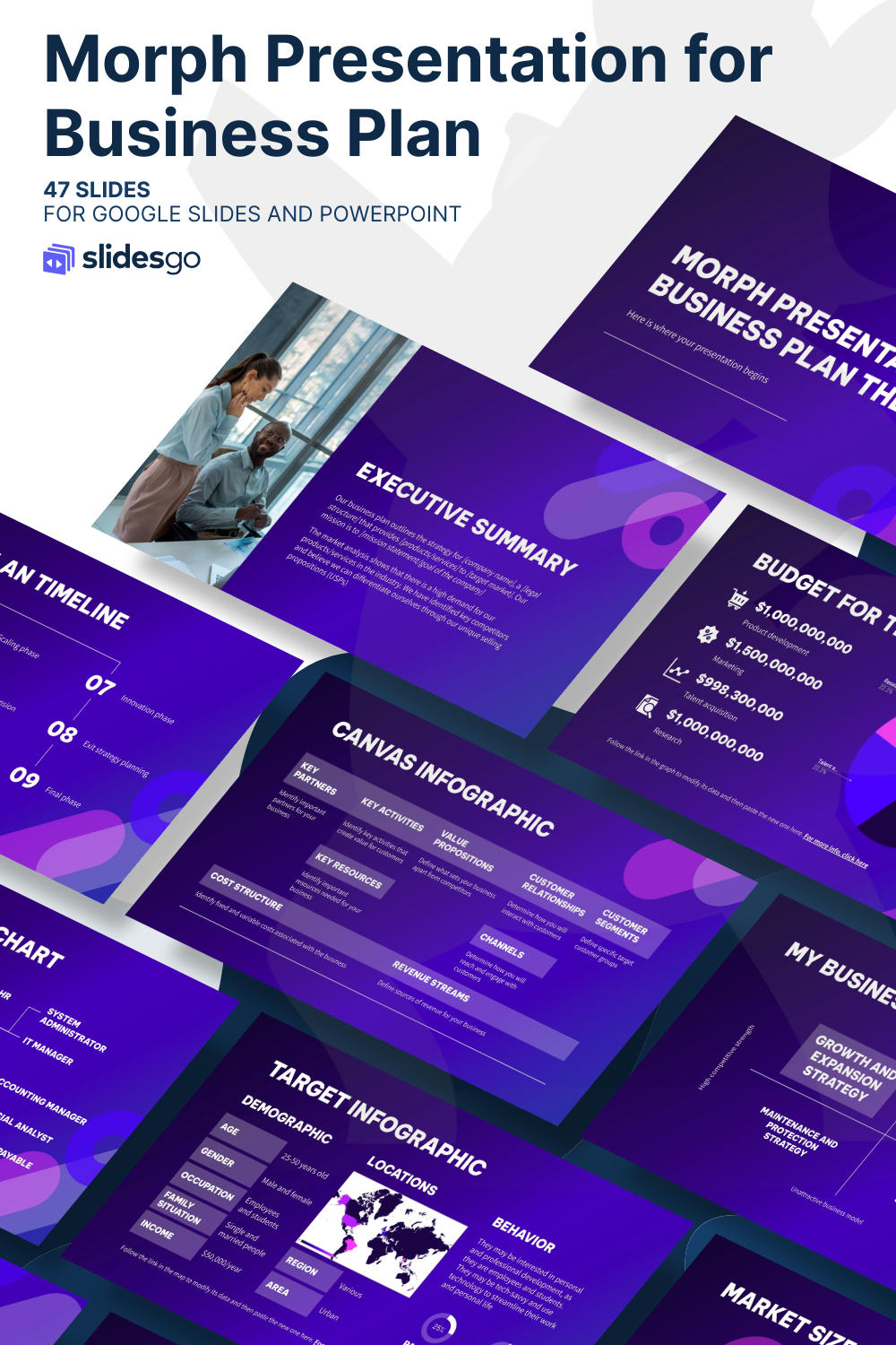 Morph Presentation for Business Plan Theme