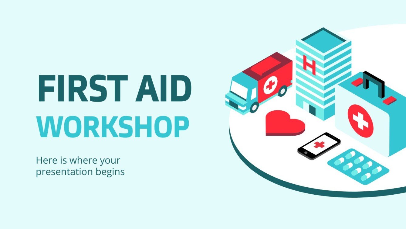 First Aid Workshop Google Slides & PowerPoint template