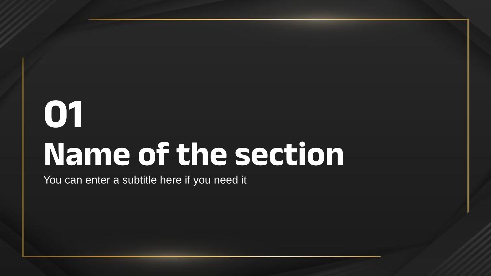 Elegant 10 slides Basic Template for Business Presentation