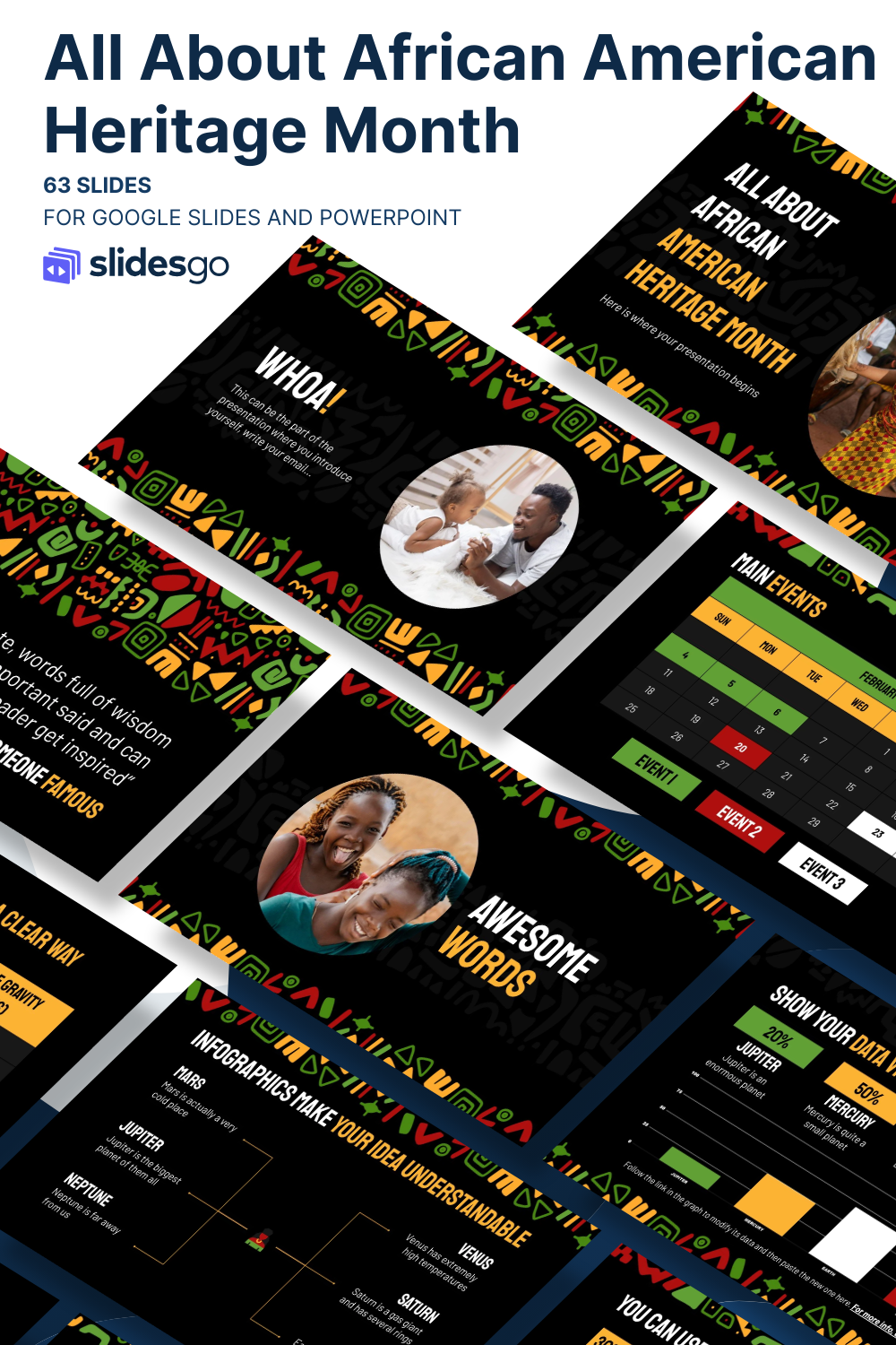 All About African American Heritage Month Presentation