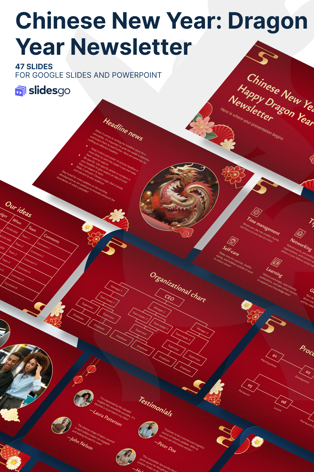 Chinese New Year: Happy Dragon Year Newsletter