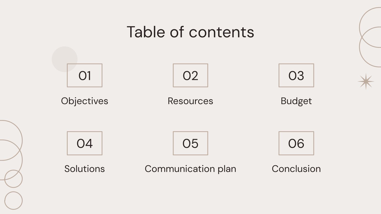 Sophisticated and Minimalist Project Proposal Presentation