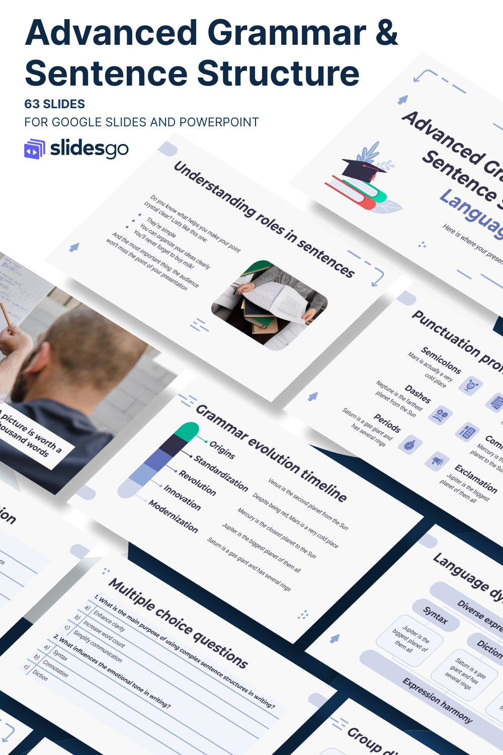 Advanced Grammar and Sentence Structure - 10th Grade