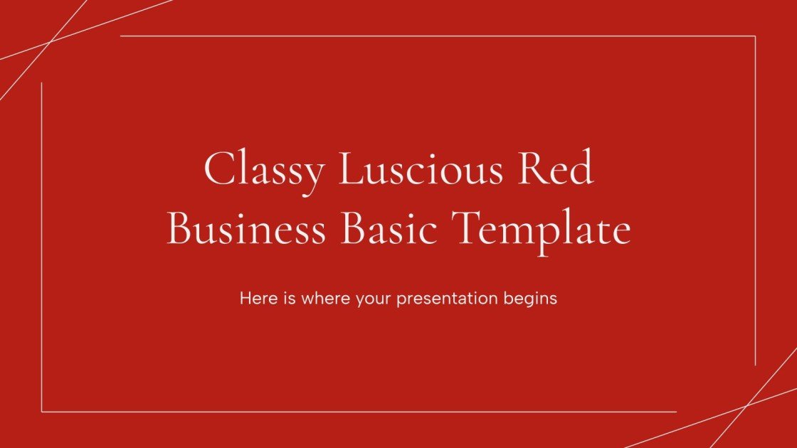 Free Red Google Slide themes and PowerPoint templates