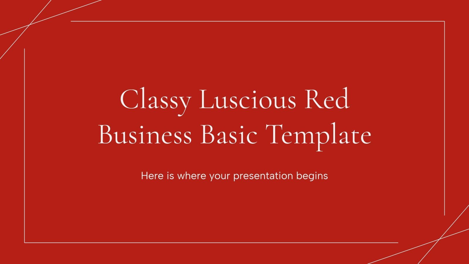 Free Red Google Slide themes and PowerPoint templates