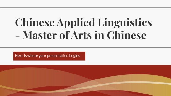 Page 5 | Free Chinese Language-themed Google Slides and PPT Templates