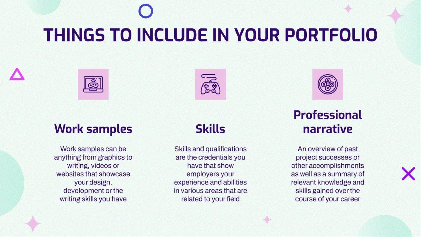 Game Designer Portfolio Presentation