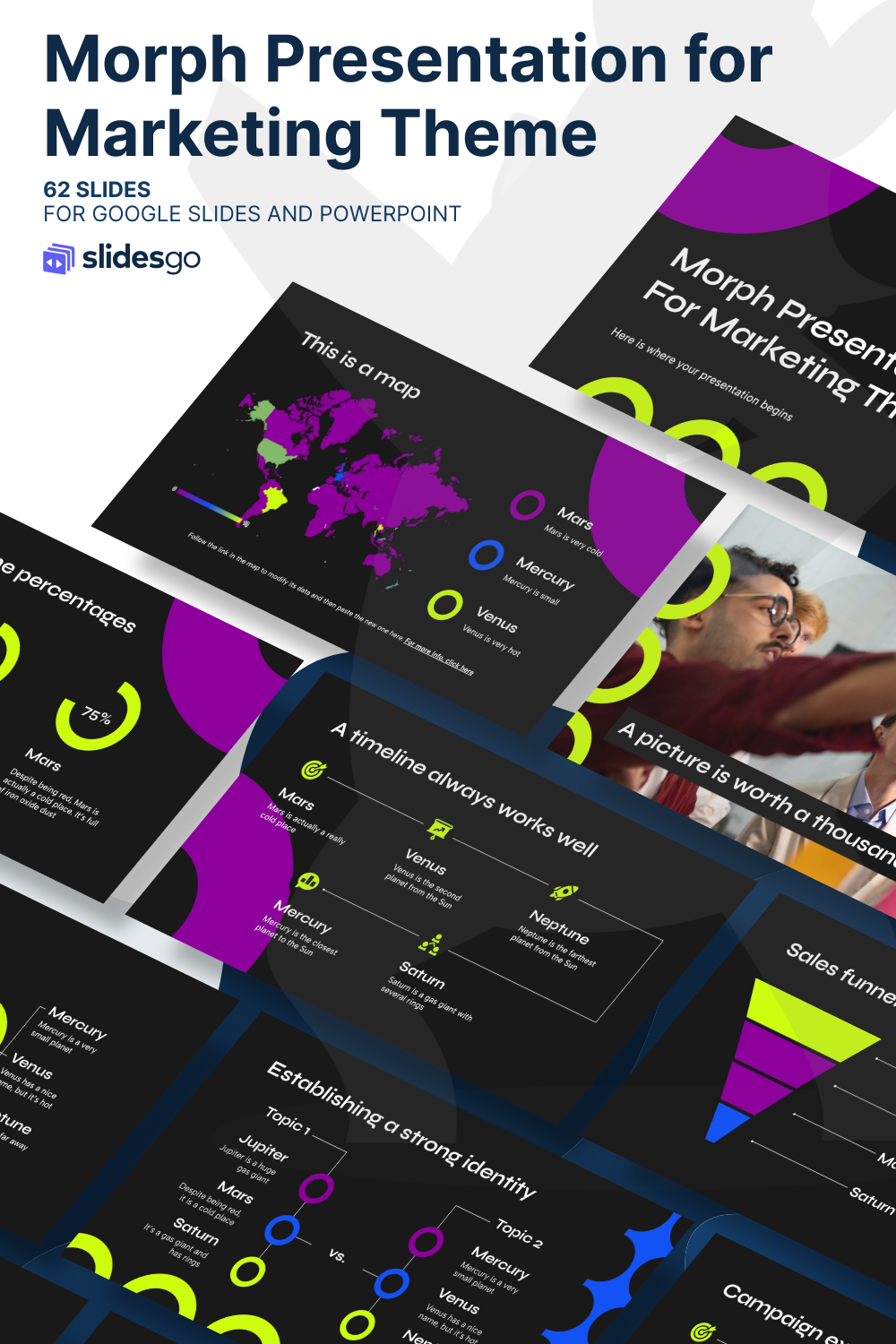 Morph Presentation for Marketing Theme Presentation