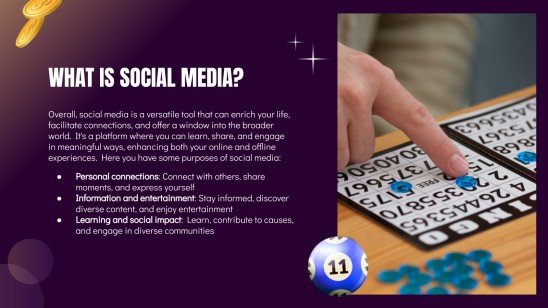 Bingo Night Social Media Strategy Presentation