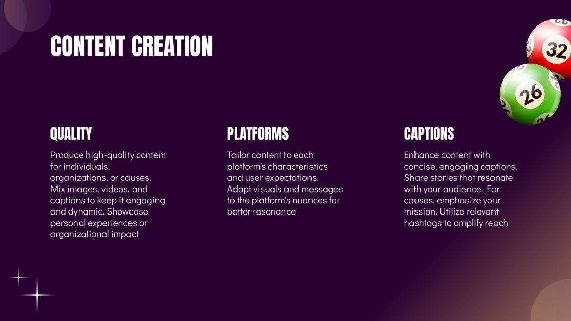 Bingo Night Social Media Strategy Presentation