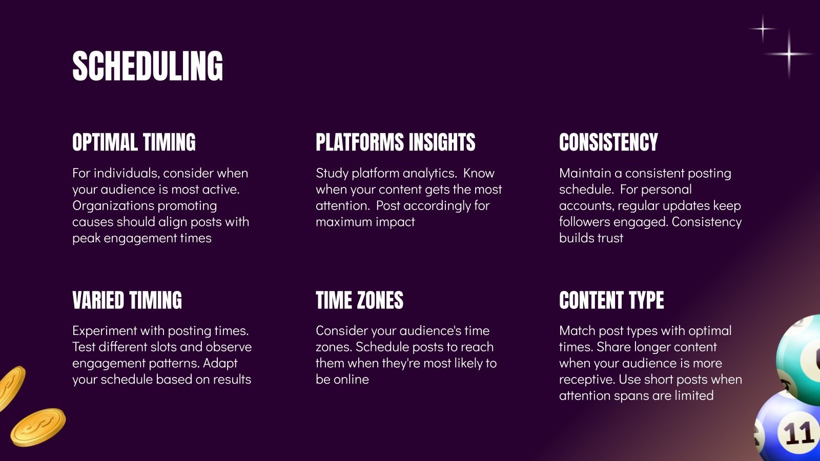 Bingo Night Social Media Strategy Presentation