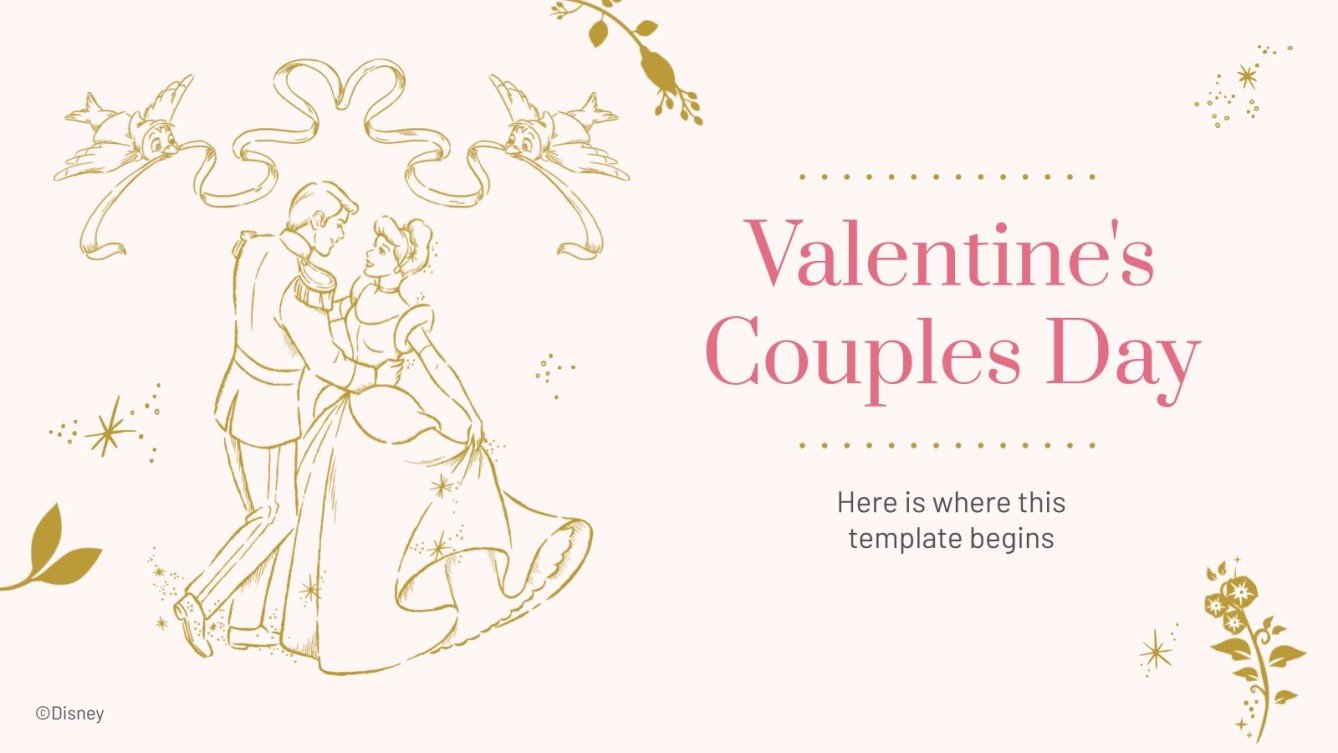 Cinderella Valentine's Day Presentation