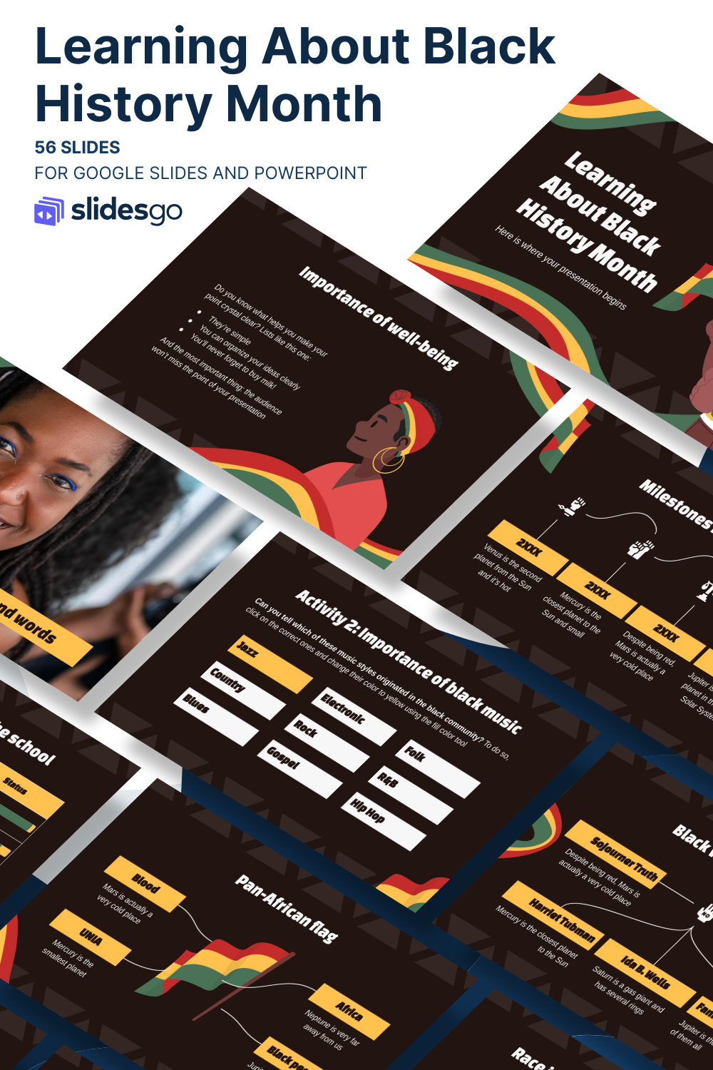 Learning About Black History Month Presentation